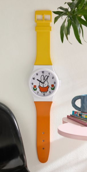 Urban Outfitters - Wristwatch Wall Clock in Miffy at